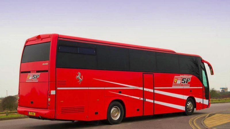 Le bus Ferrari mis en vente | Campingcarlesite