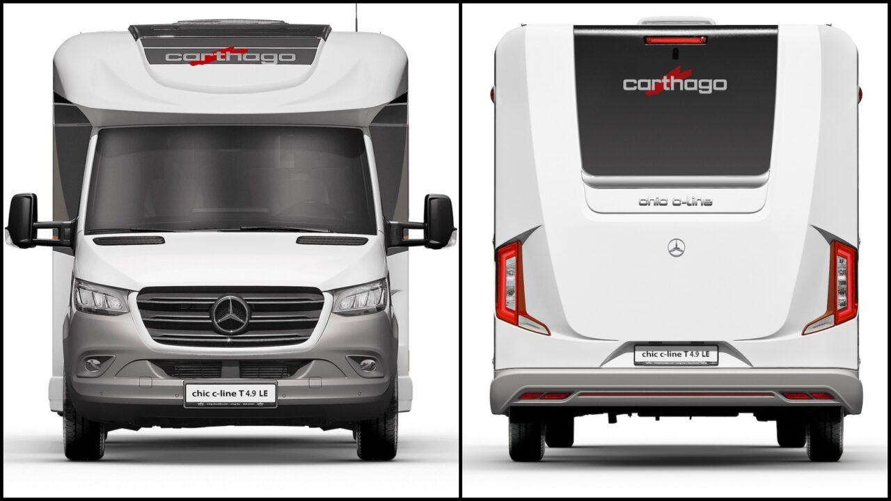 Carthago chic c-Line T 4.9 LE : nouveau profilé premium frappé de l’étoile Mercedes ...