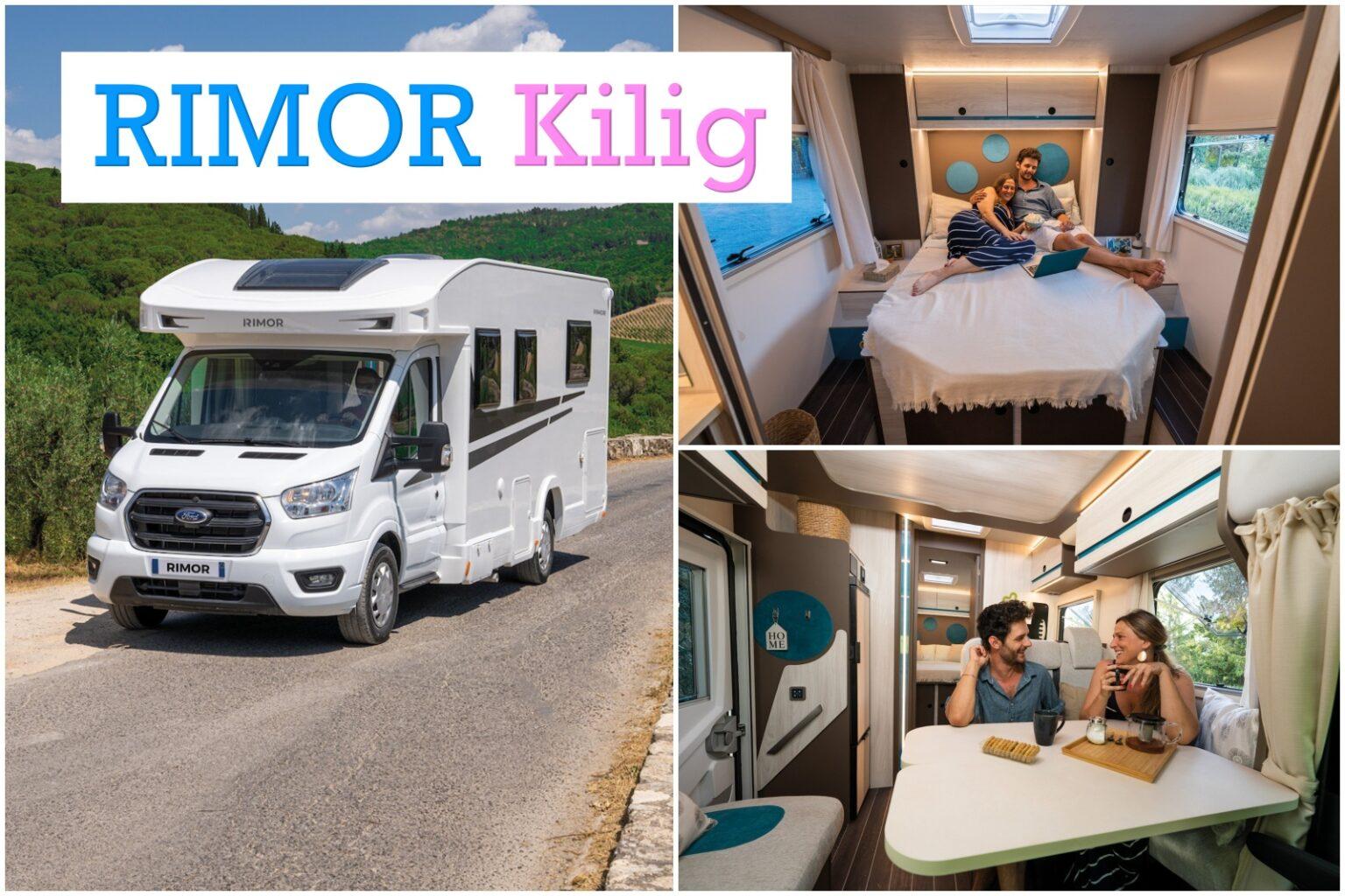 RIMOR Kilig - 3 camping-cars à lit central et prix serrés ...