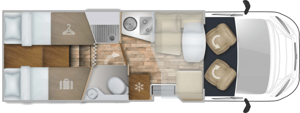 CI Horon 66 XT Spring Edition : un profilé lit central + boîte auto à ...