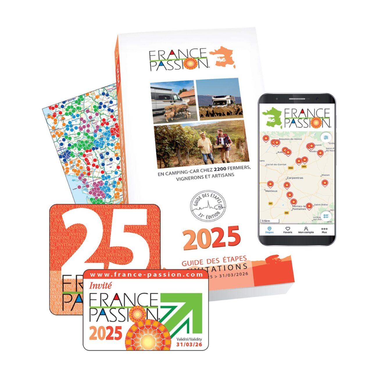 France Passion : le Guide des étapes 2025 arrive | Campingcarlesite