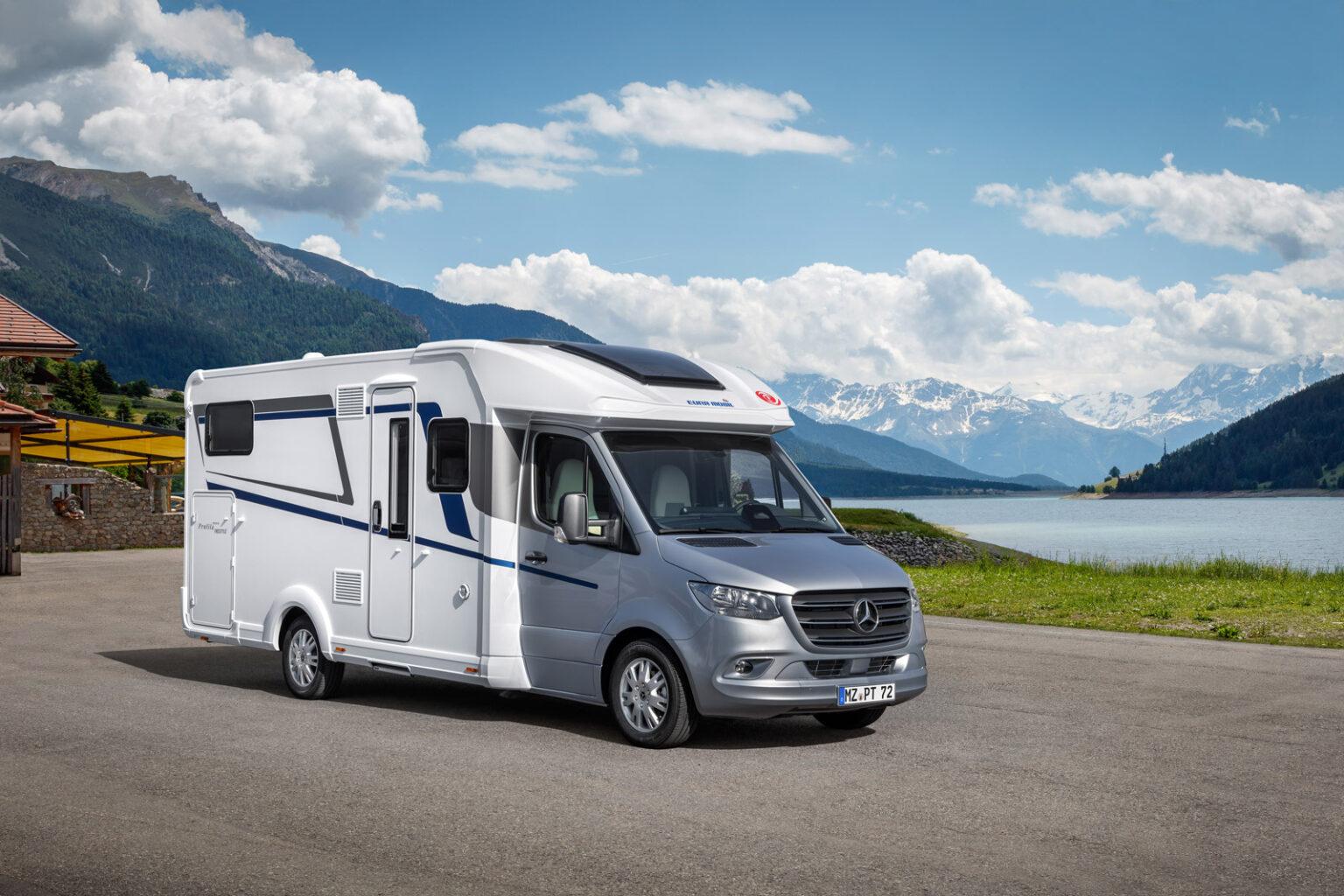 Camping-cars Bürstner B66 : du cuir, du lithium et la boite auto ...